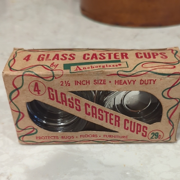Anchor Hocking | Accents | Anchor Hocking Heavy Duty Glass Caster Cups ...